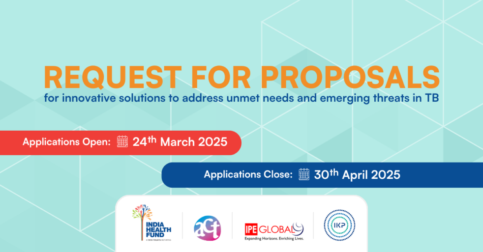 Request for proposals for innovative solutions to address unmet needs ...